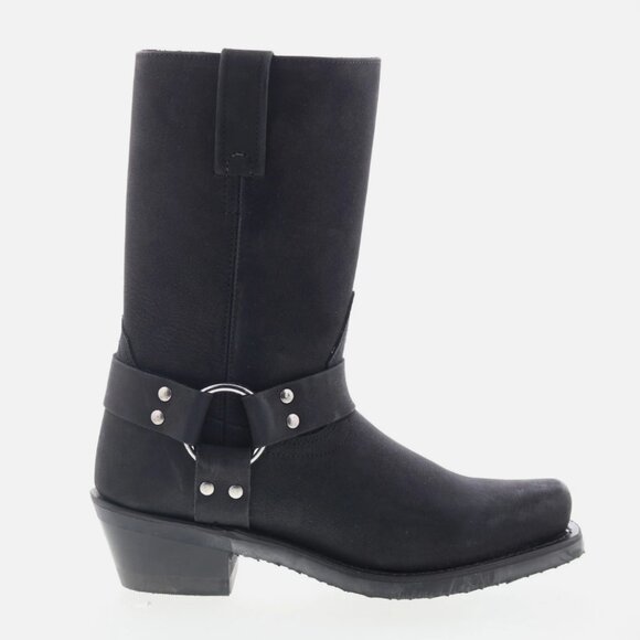 Old West | Shoes | Jama Old West Harness Boot Mb258l Black Leather ...